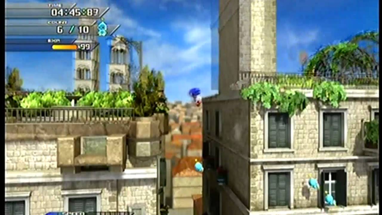 Sonic Unleashed - Rooftop Run Act 3 Speed Run - YouTube