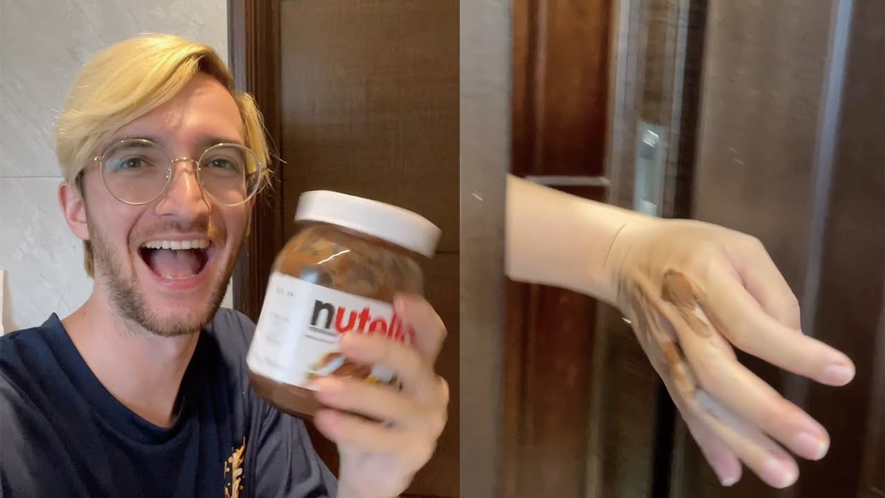 Nutella = poop Prank on Girlfriend😂 (she screamed so loud) #shorts ...