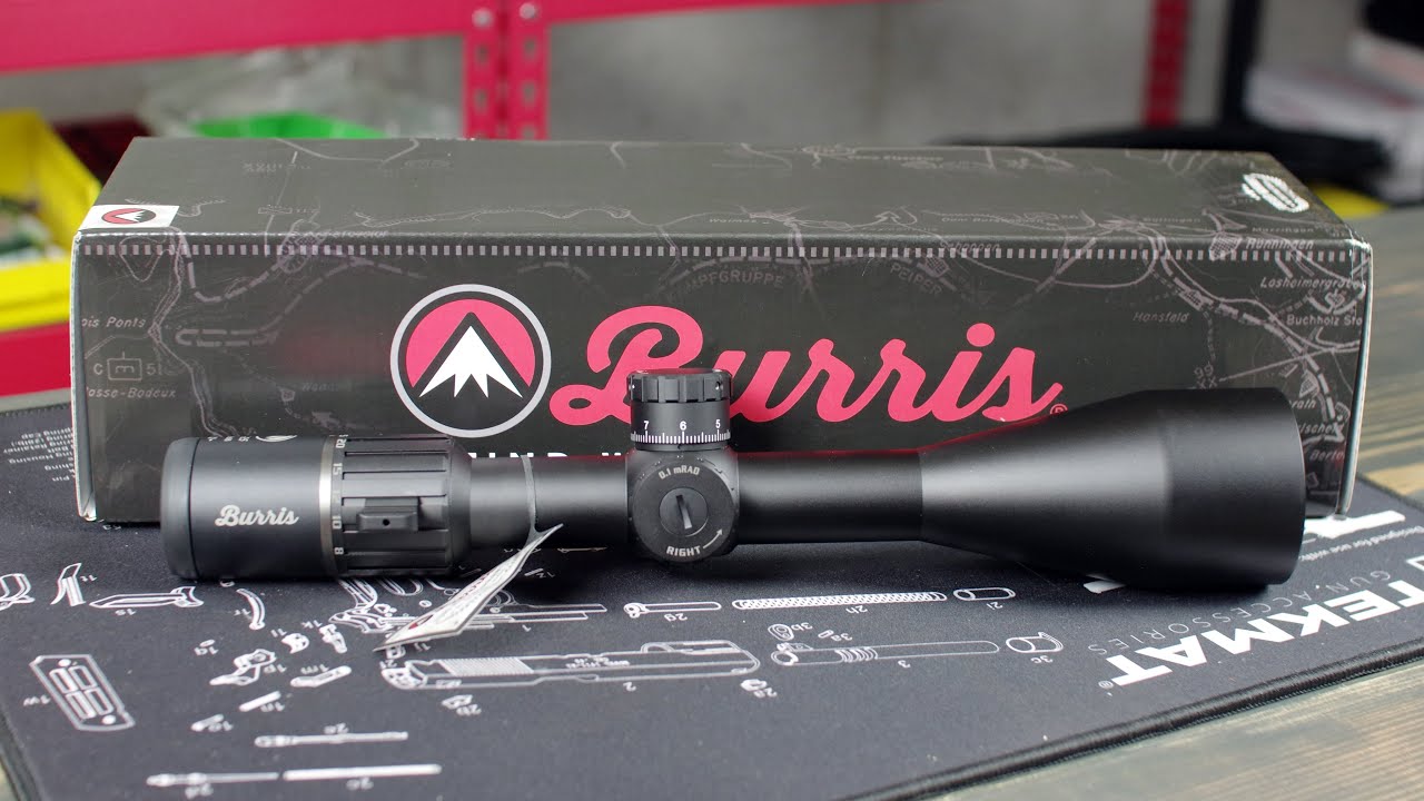 Burris RT-25 5-25x First Impressions! - YouTube