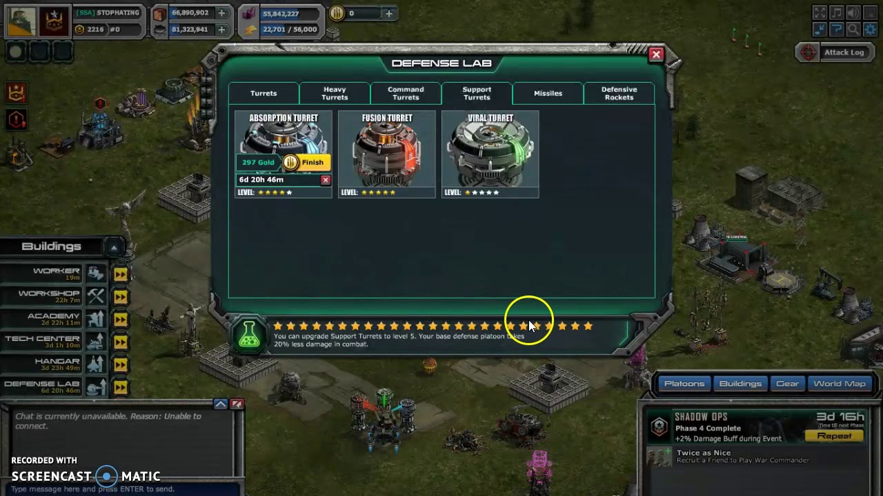 support turret - YouTube