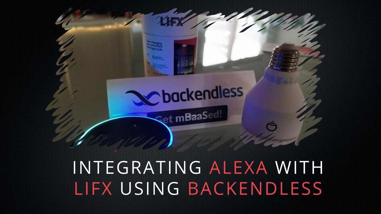 Integrating Alexa with an IoT device using Backendless - YouTube