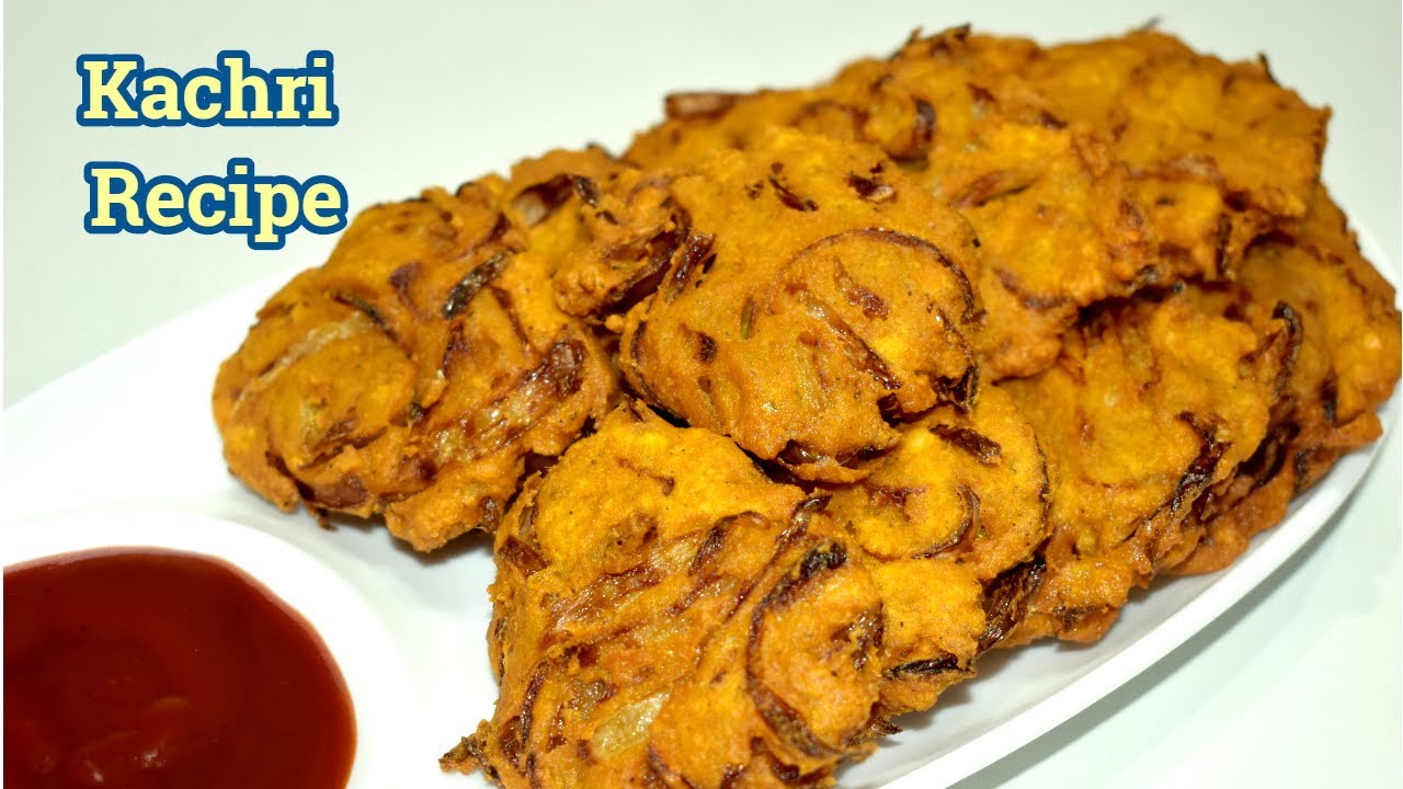 Kachri Recipe - Jharkhand Famous Street Food | Pyaji Recipe - Onion ...