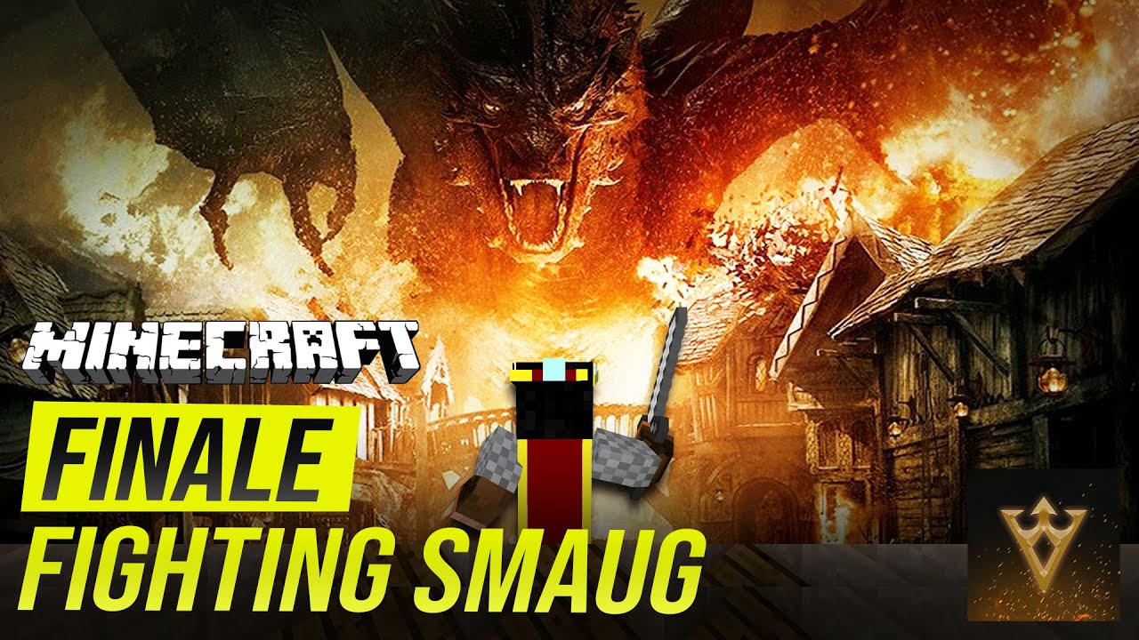 FIGHTING SMAUG in Minecraft: LOTR Mod - Episode 13 [FINALE] - YouTube