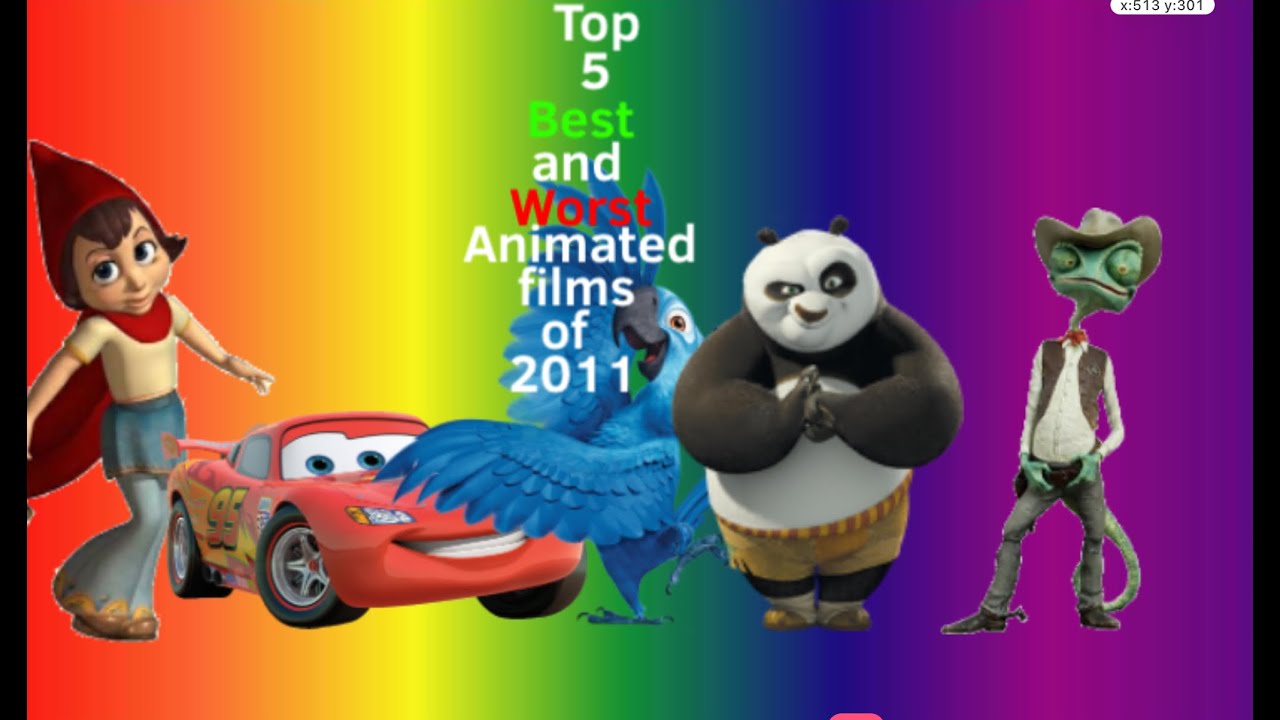 Top 5 Best and Worst Animated films of 2011 - YouTube