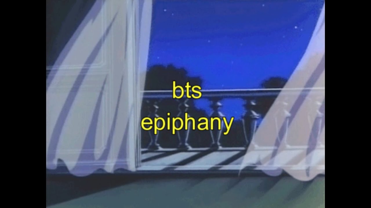 bts - epiphany (visual lyric video + rain) - YouTube