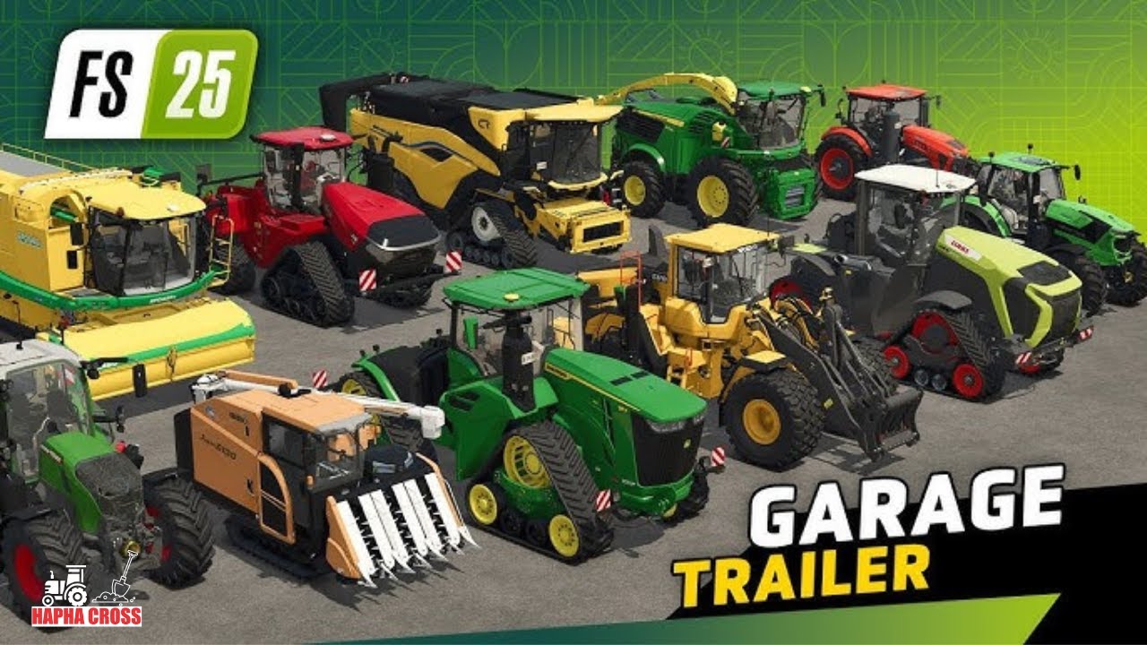 MILYEN GÉPEK LESZNEK A GARÁZSBAN....🚜 Farming Simulator 25 - YouTube