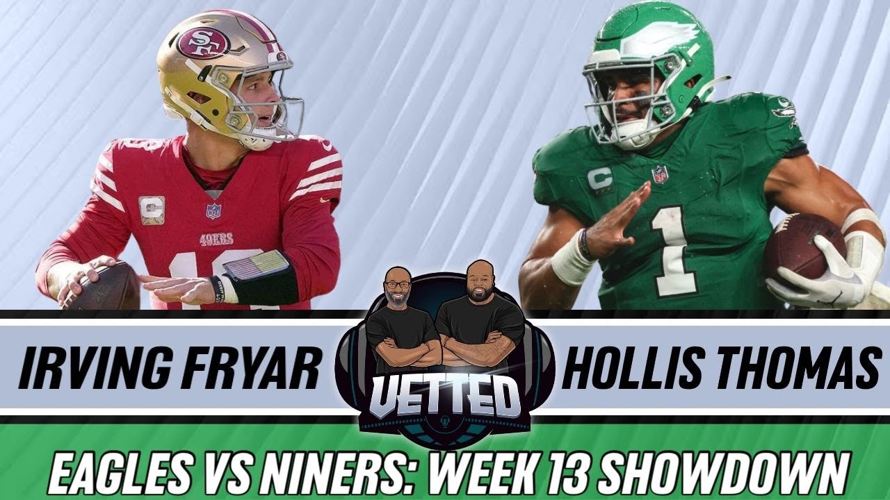 Brock Purdy vs Jalen Hurts: Eagles vs 49ers Week 13 Showdown | Vetted ...