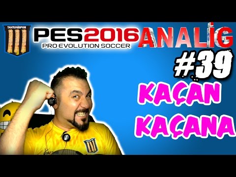 TANTUNİSPOR ile PES 2016 ANALİG #39 | NE GOLLER KAÇTI!
