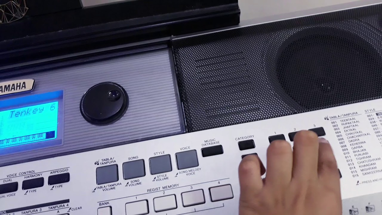 Yamaha psr i455 2 special features 😄😄 - YouTube