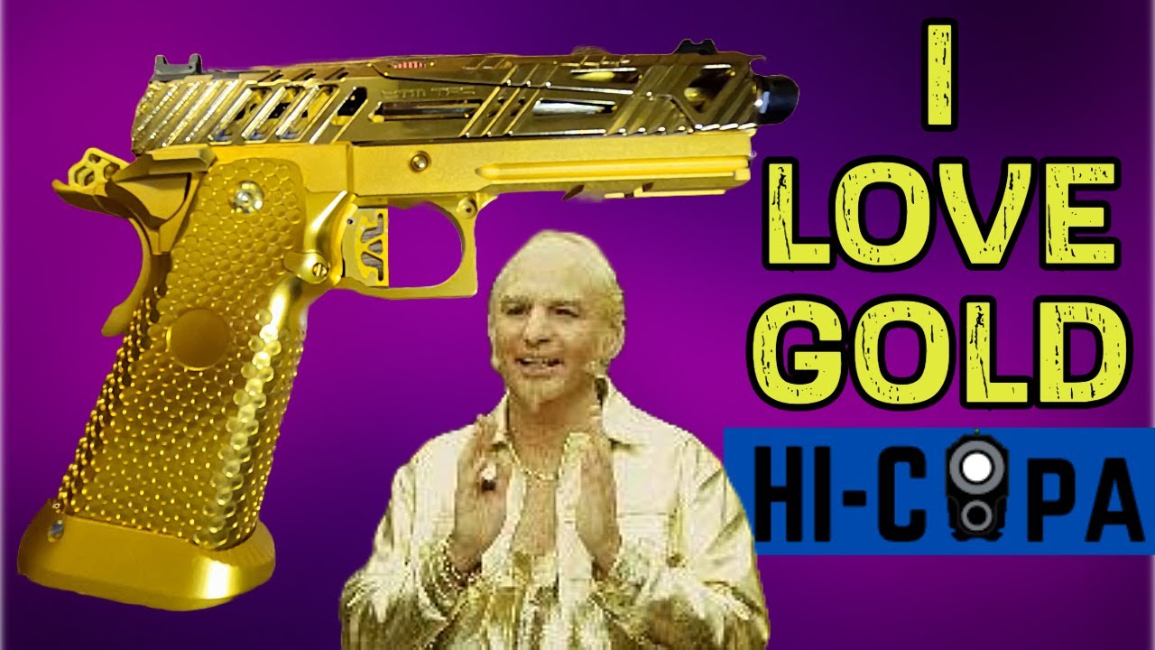 Full Gold Superline Hi Capa Custom Build! - YouTube