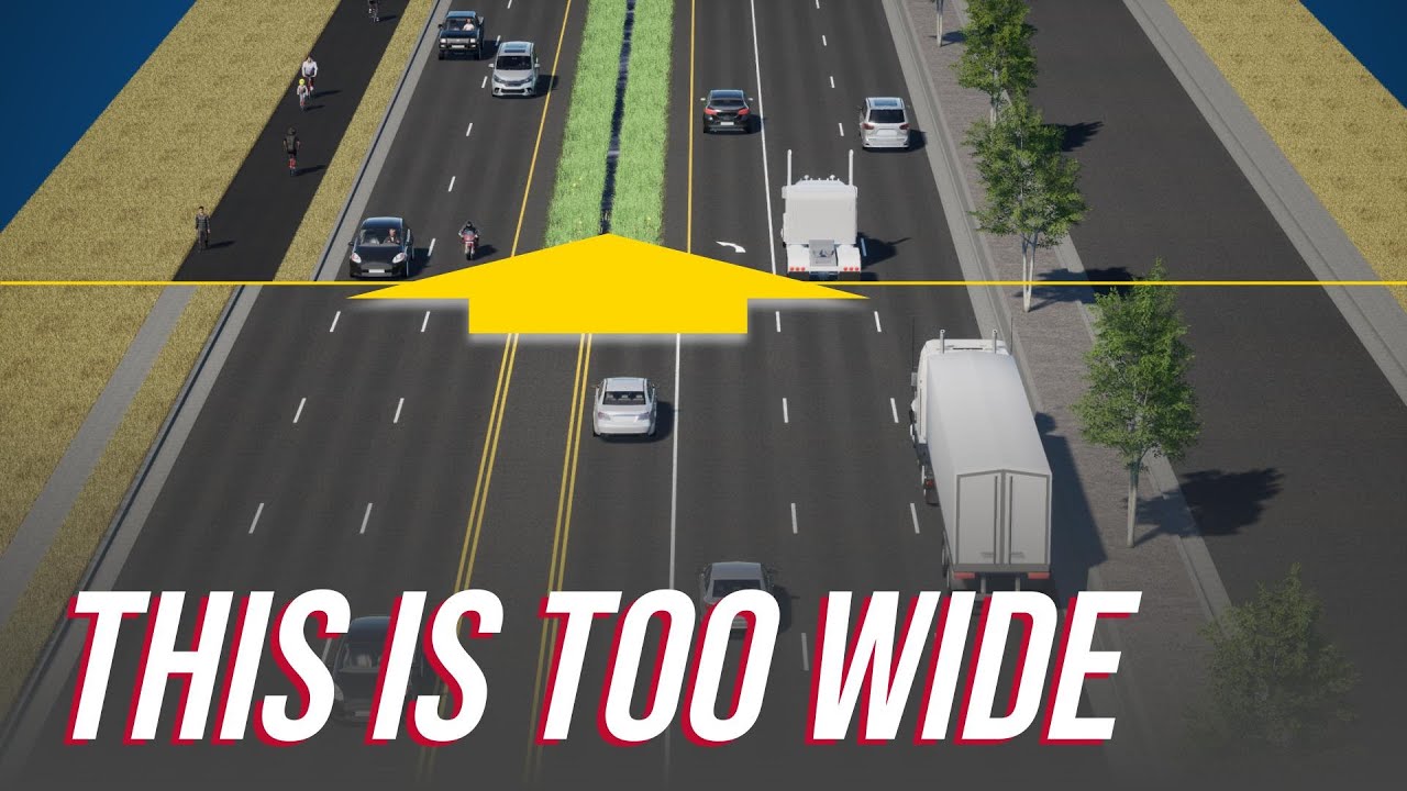 This Denver Road is WAY Too Wide! - YouTube