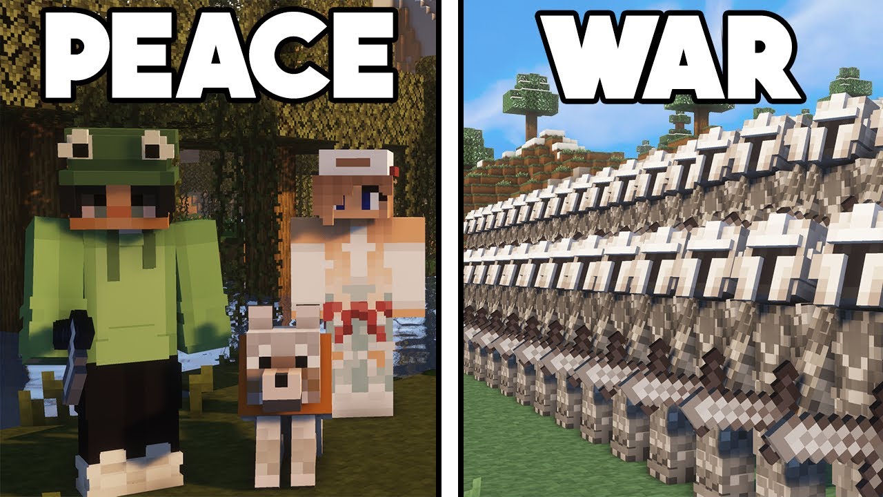 100 Players Simulate Civilization In Minecraft! - YouTube