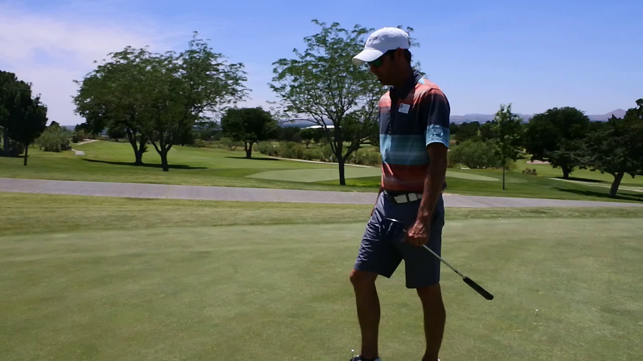 How to calculate distance on a putting green! - YouTube