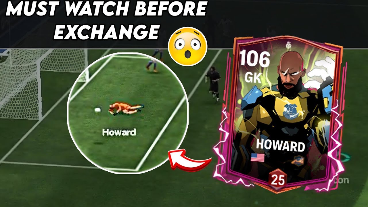 Tim Howard FC Mobile Review| 105 Howard FC MOBILE #fcmobile #fifamobile ...