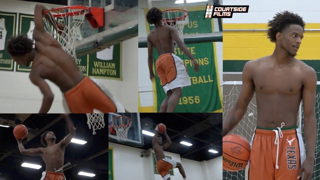 Dunk Session With Mr. 50 Inch Vert Jamal Harris! - YouTube