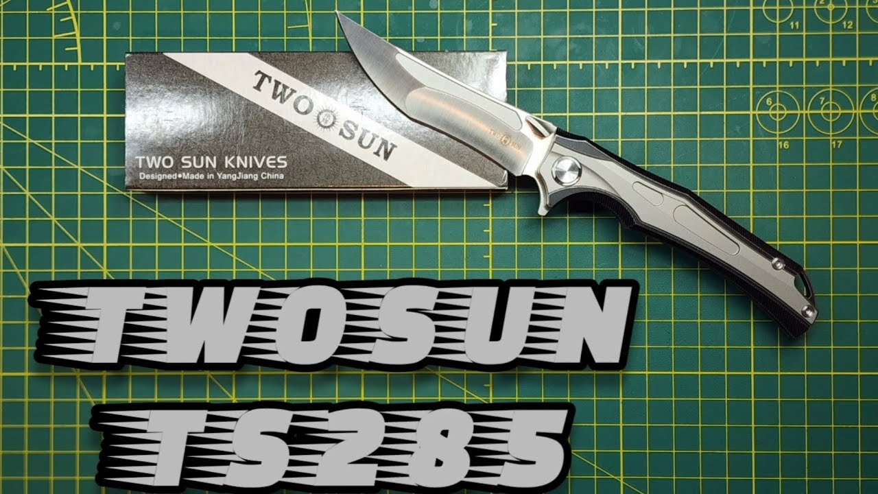 TWOSUN TS285 TITANIUM on TITANIUM 14C28N, Great action, excellent grip ...