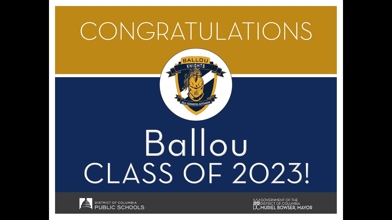 2023 Ballou High School Graduation - YouTube