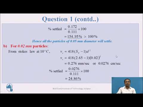 Numerical On Settling of Discrete Particles in Sedimentation Tank - YouTube