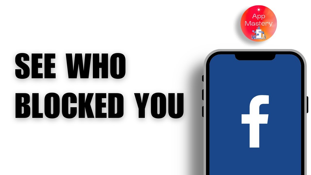 How to See Who Blocked You on Facebook (2024) - YouTube
