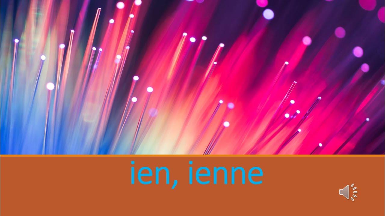 LE SON - IEN, IENNE - YouTube