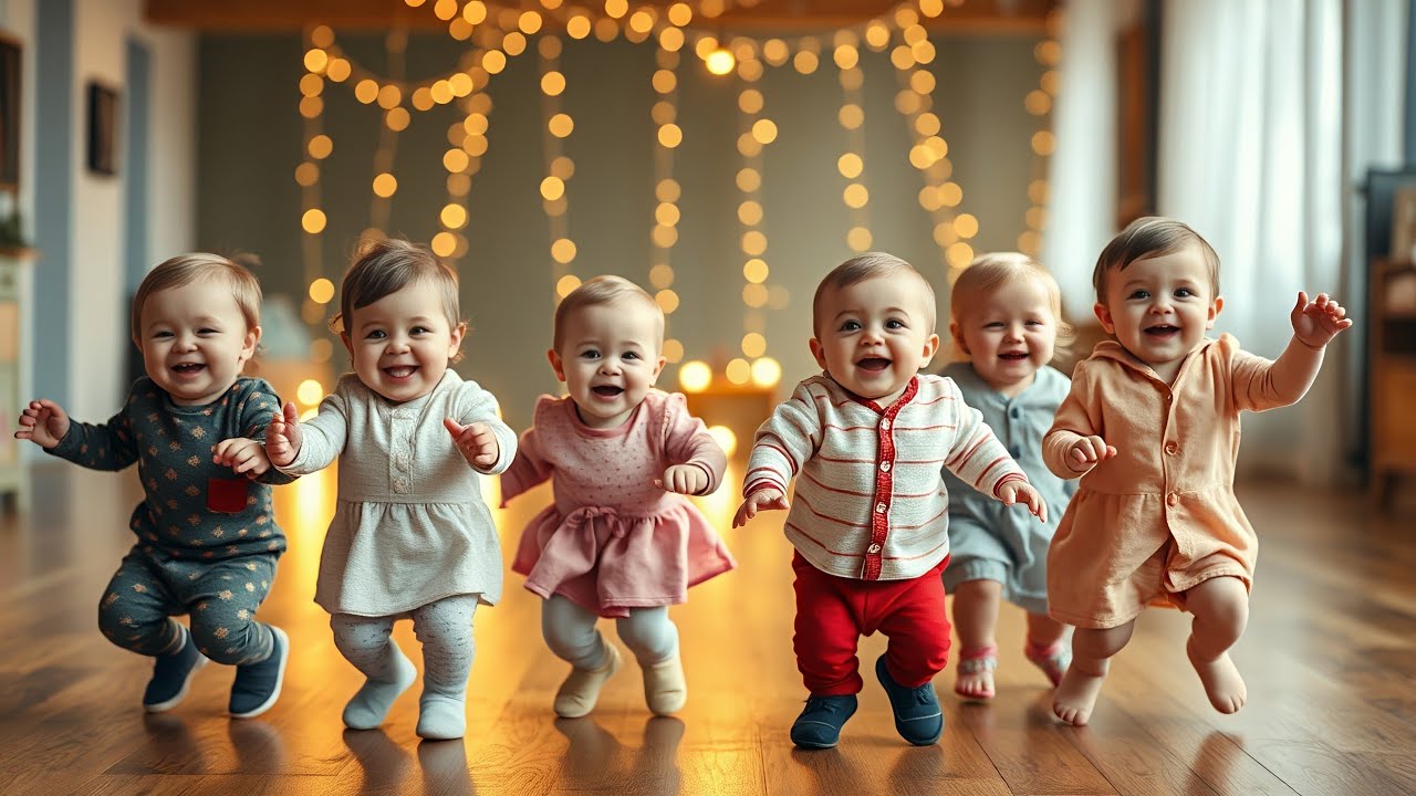 Zili Zili Zam Zam Baby Dance | Adorable 3D Babies Nursery Rhyme 🎶 - YouTube