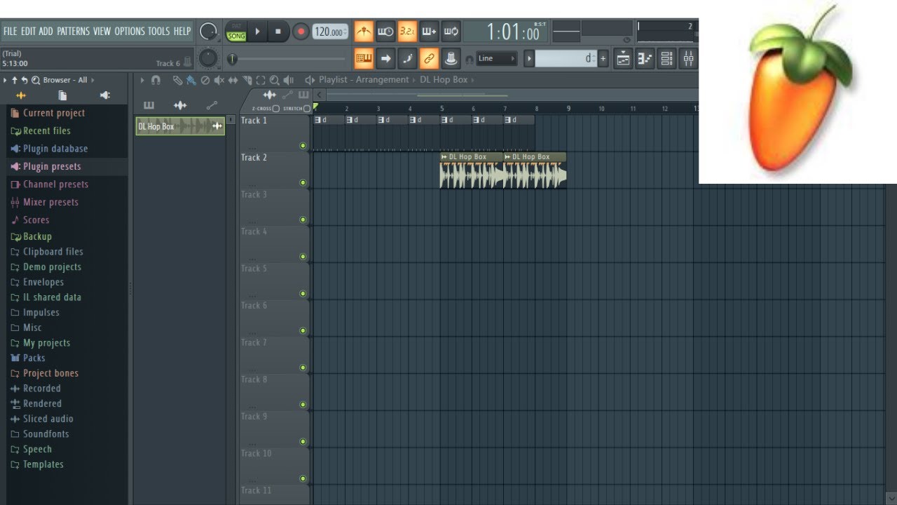 Trying FL Studio for the first time!!! - YouTube