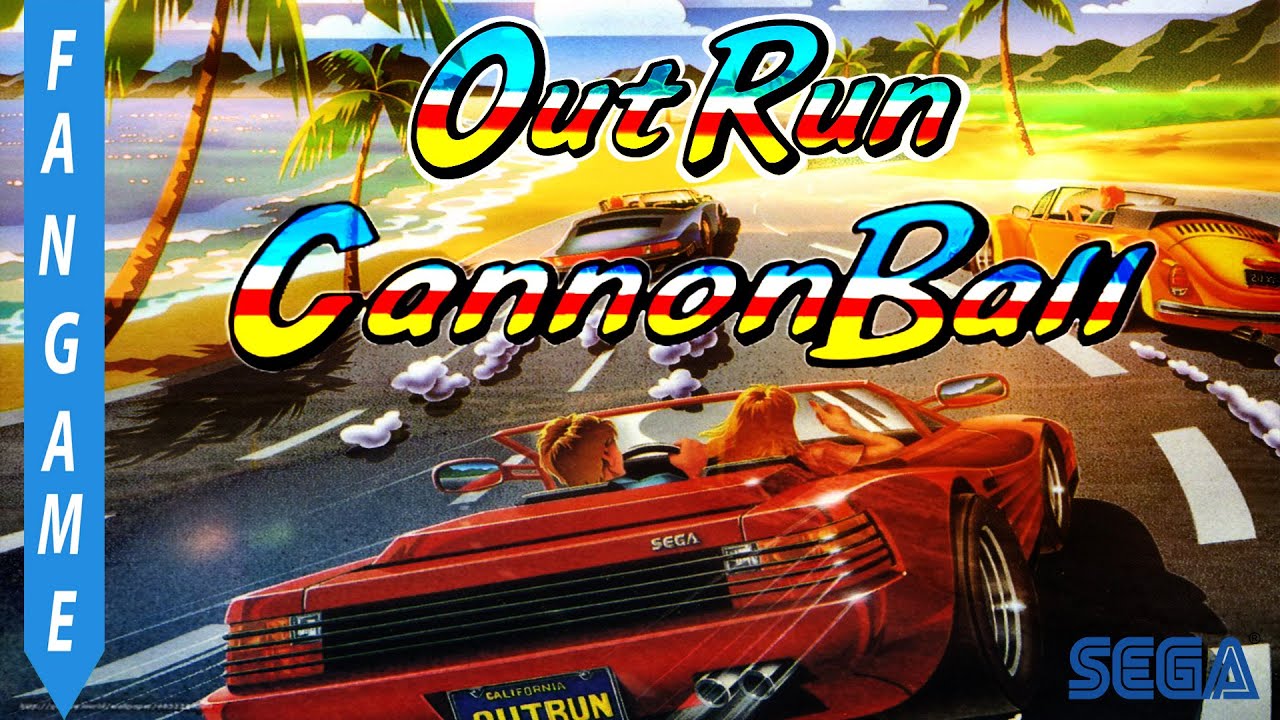 OUTRUN Cannonball The Enhanced Engine PC - YouTube