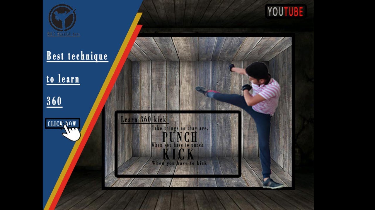 How to 360 kick tutorial | Easy way to learn 360 kick - YouTube
