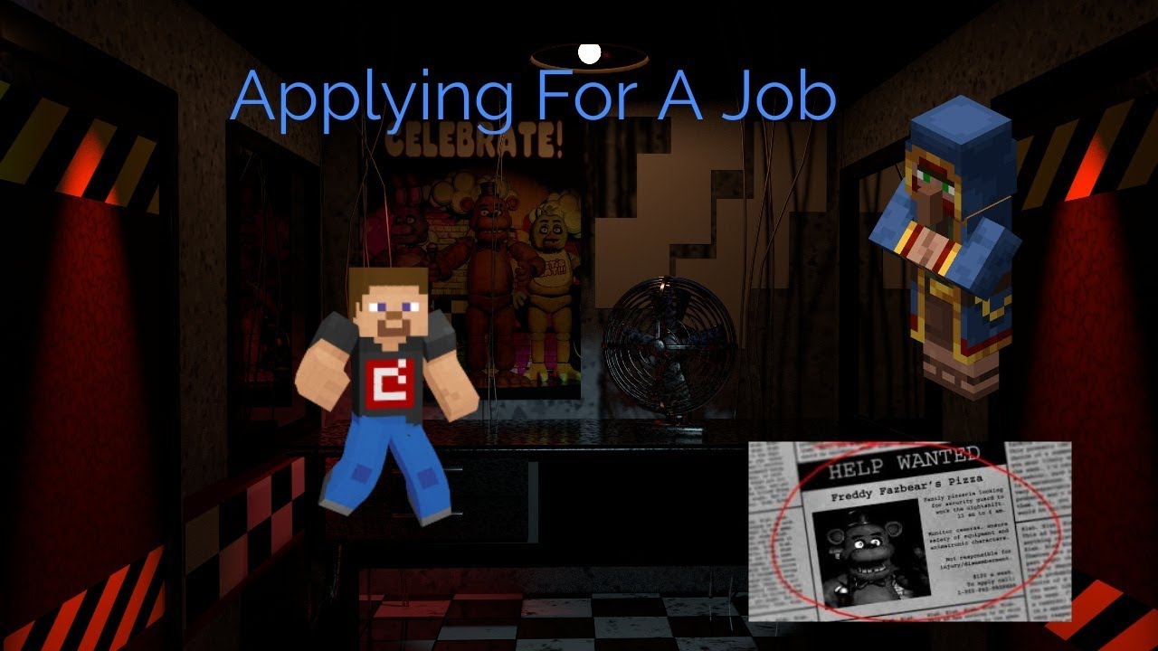 Minecraft - Applying For A Job - YouTube