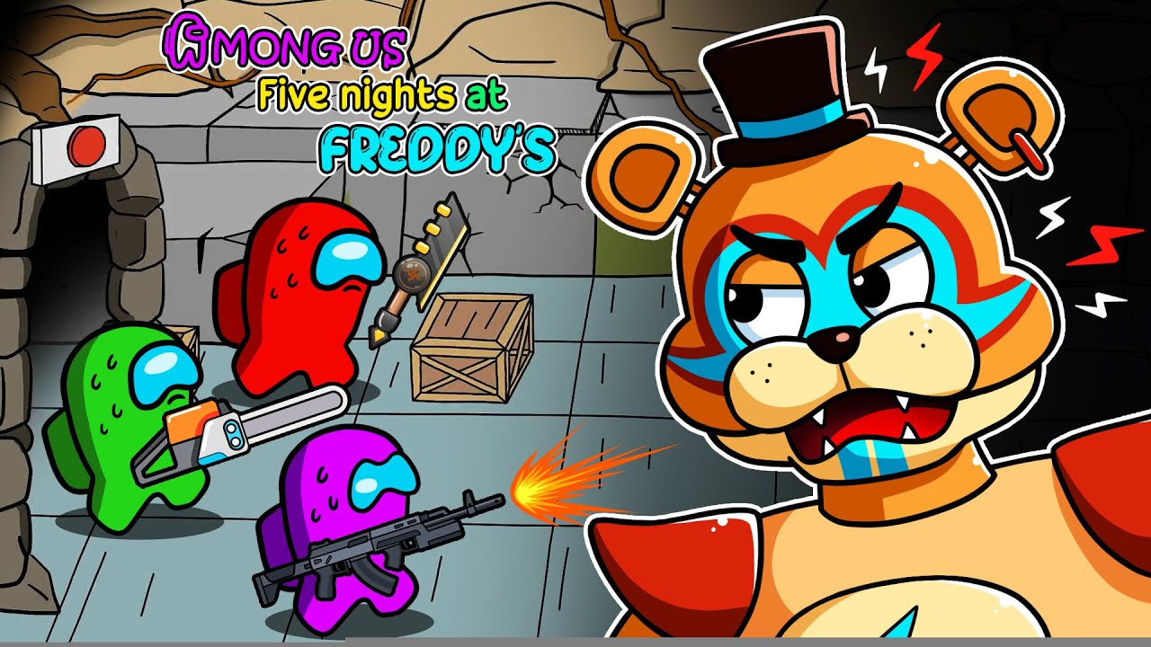 어몽어스 VS FREDDY | Among Us VS ALL BOSSES Five Nights At Freddy's | Among ...