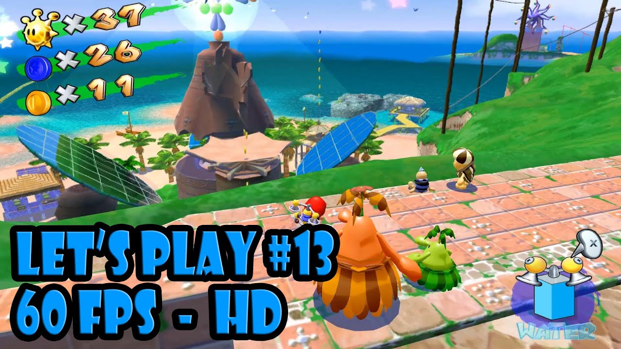 [60 FPS] Let's Play Super Mario Sunshine: Part 13 (Dolphin | HD Texture ...