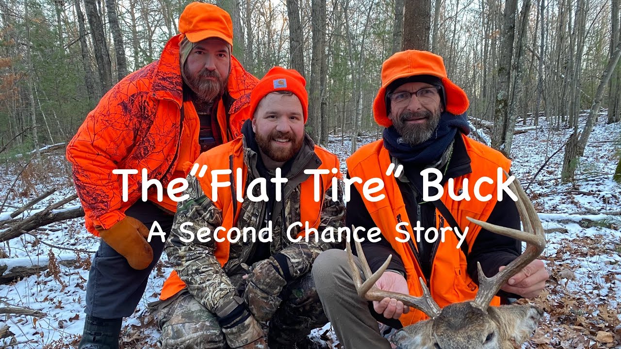 "The Flat Tire Buck" Dad's 2024 Gun Buck - YouTube