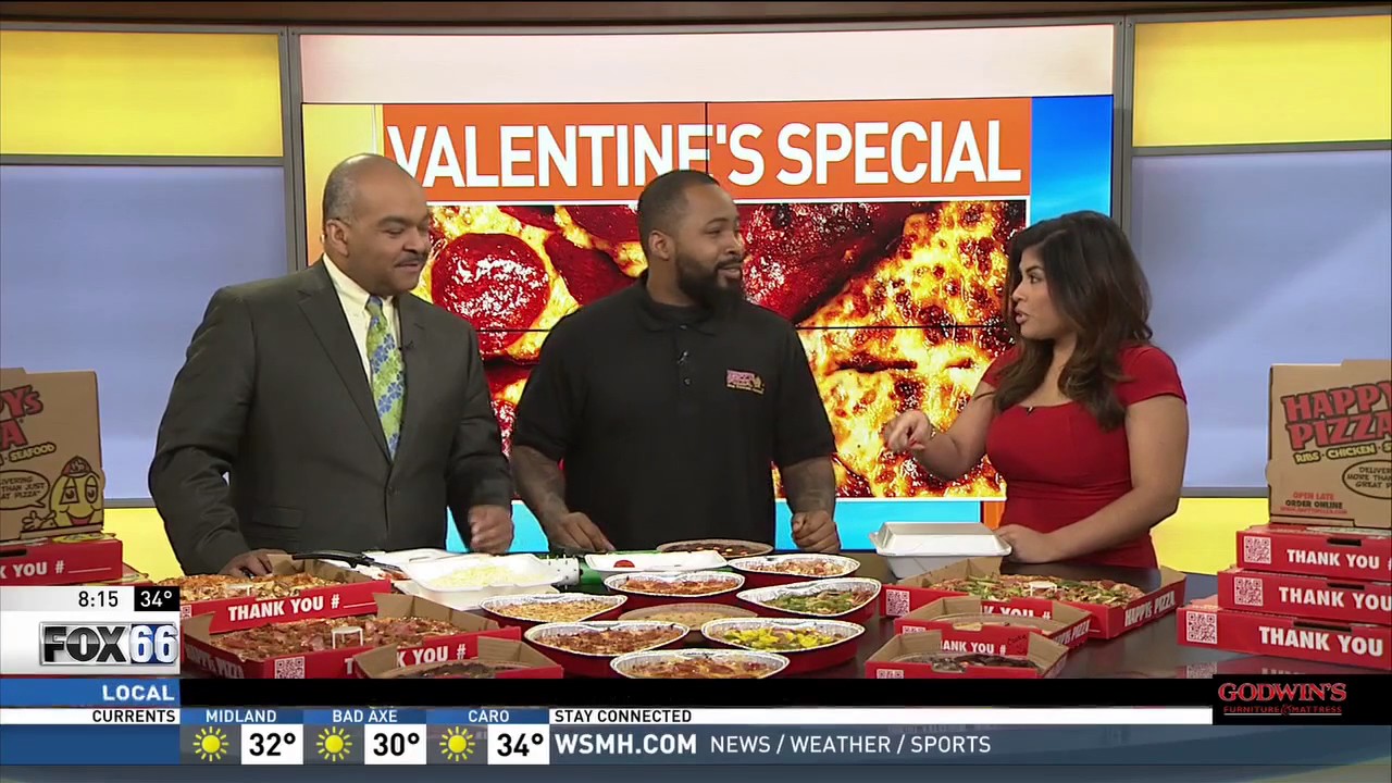 FOX 66 Anchors Can't Resist Happy's New Reese's Pieces Brownie - YouTube