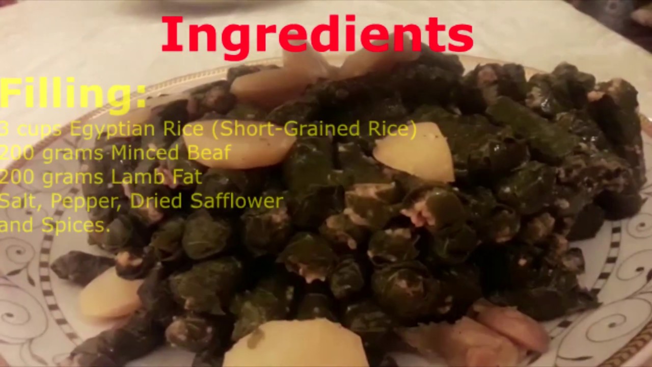 Yabraa - Syrian Recipes - YouTube