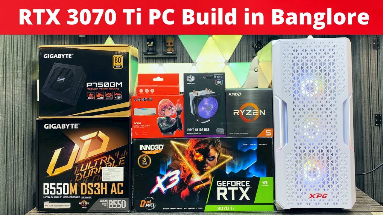1,20,000 Rs Full Gaming PC Build with RTX 3070 Ti in SP Road Banglore ...