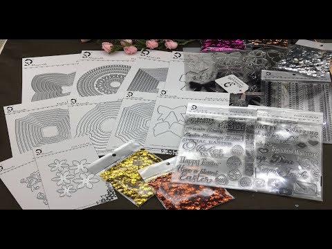 AlinaCraft New Products Release January 2019 - Flowers/ Basic frames ...