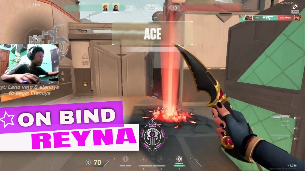 Reyna valorant ace - YouTube