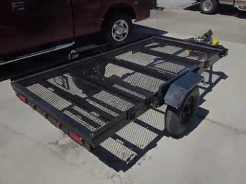 Adding a Drop-Gate to an Existing Trailer - YouTube