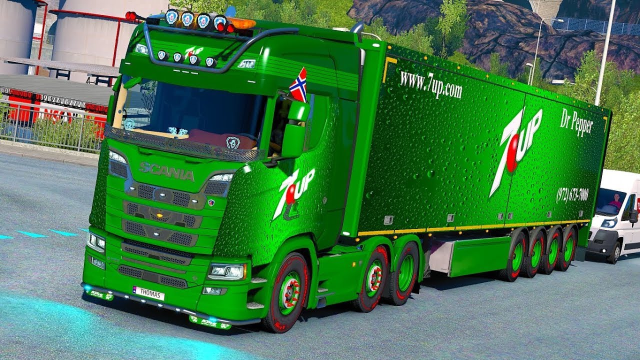 Combo Skin Pack - 7 Up (ETS2 v1.34) Euro Truck Simulator 2 - YouTube