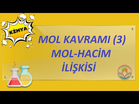 MOL KAVRAMI 3 (MOL - HACİM İLİŞKİSİ) (2022 TYT)