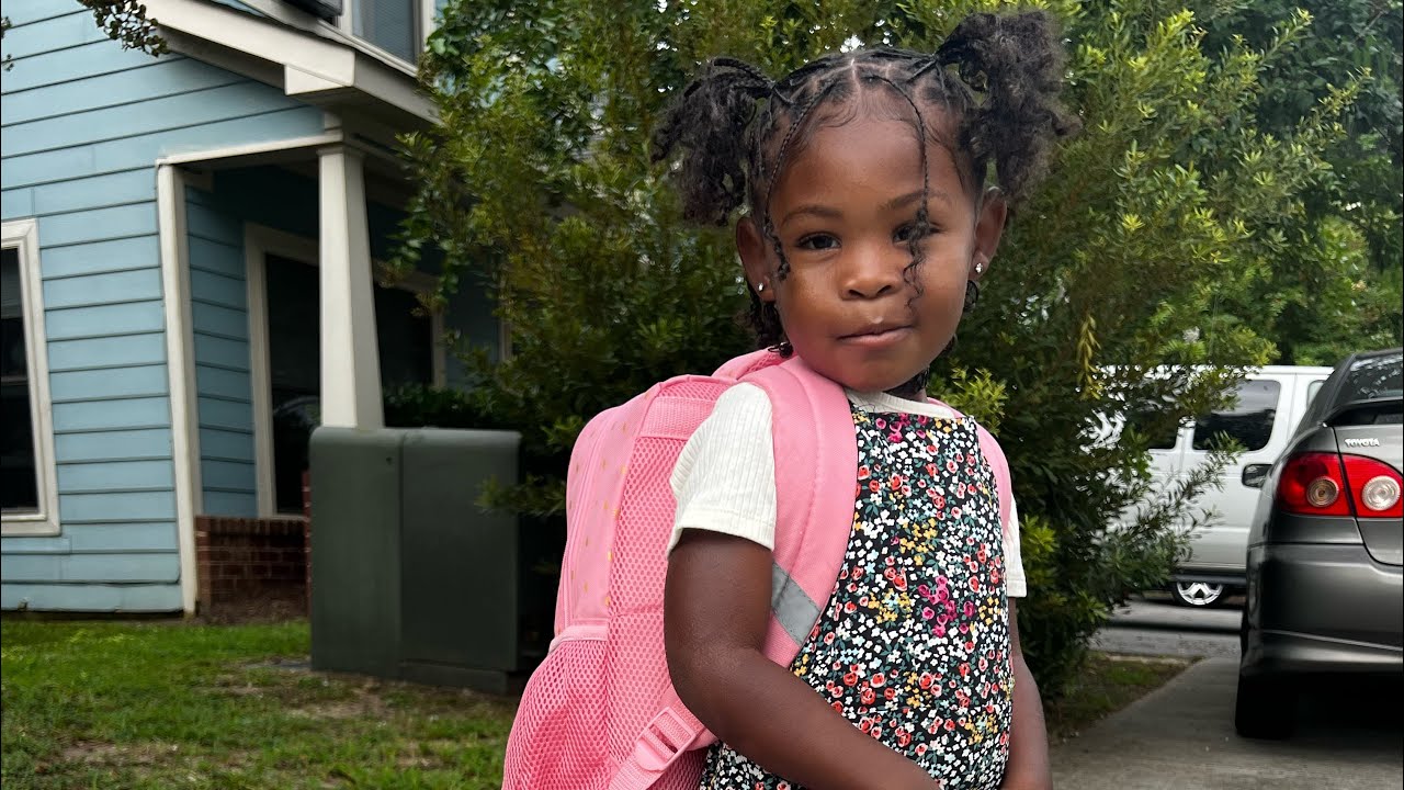 Brielle gets ready for PreK‼️ - YouTube