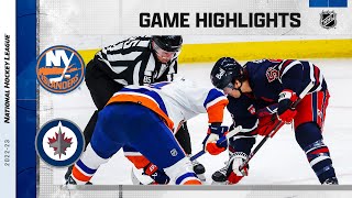 Islanders @ Jets 2/26 | NHL Highlights 2023 by @NHL - eDayFm
