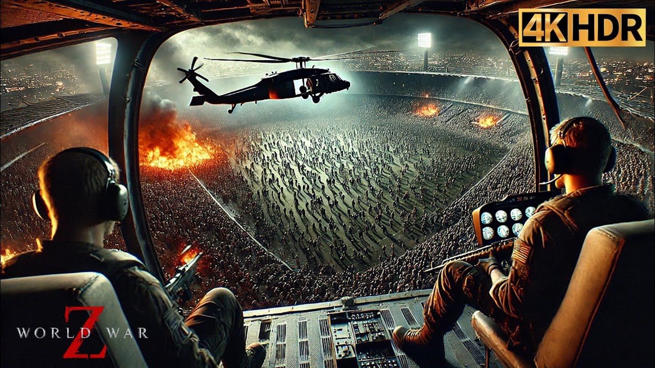 Zombies Attack in the Stadium WORLD WAR Z Ultra immersive realistic ...