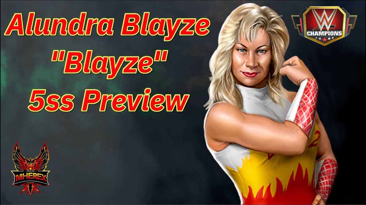 Alundra Blayze "Blayze" 5ss Preview Featuring 4 Builds - YouTube