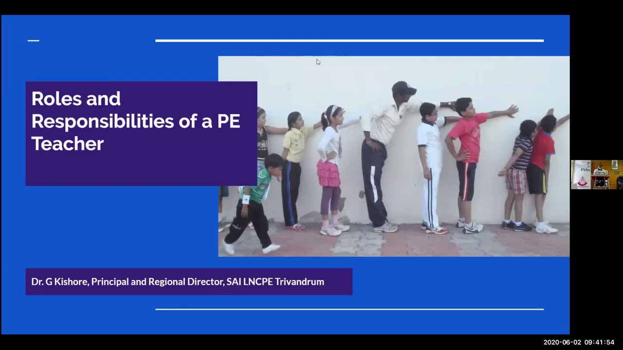 Roles and Responsibilities of PE Teachers by SAI India - YouTube