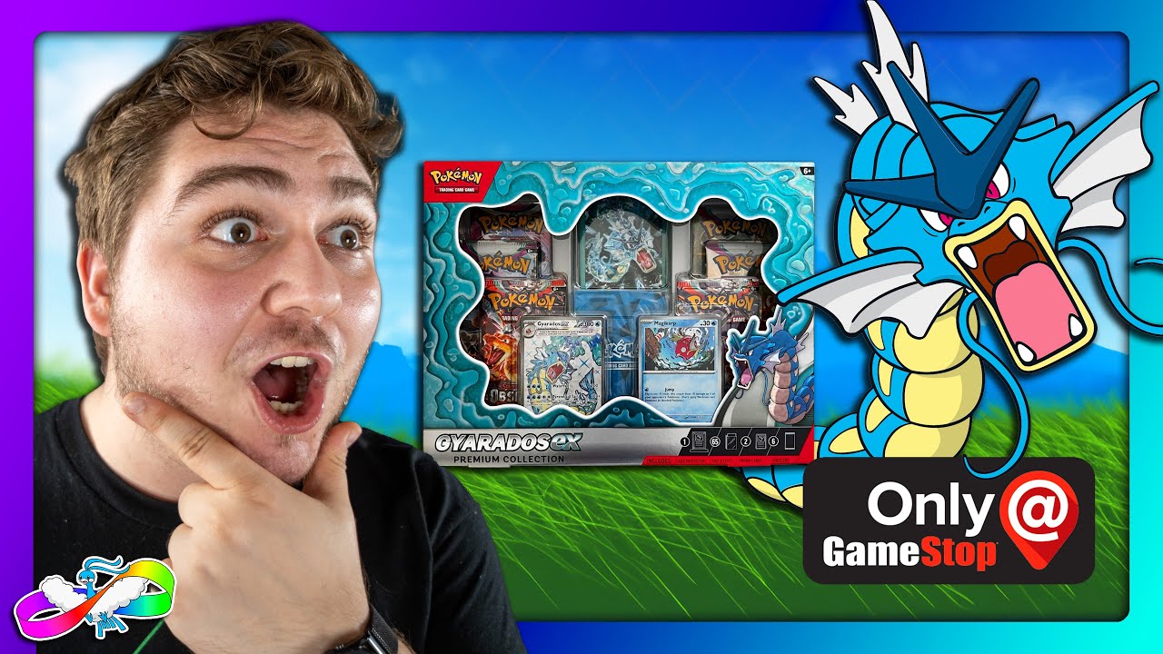 GameStop EXCLUSIVE Gyarados ex Box?! | Gyarados ex Premium Collection ...