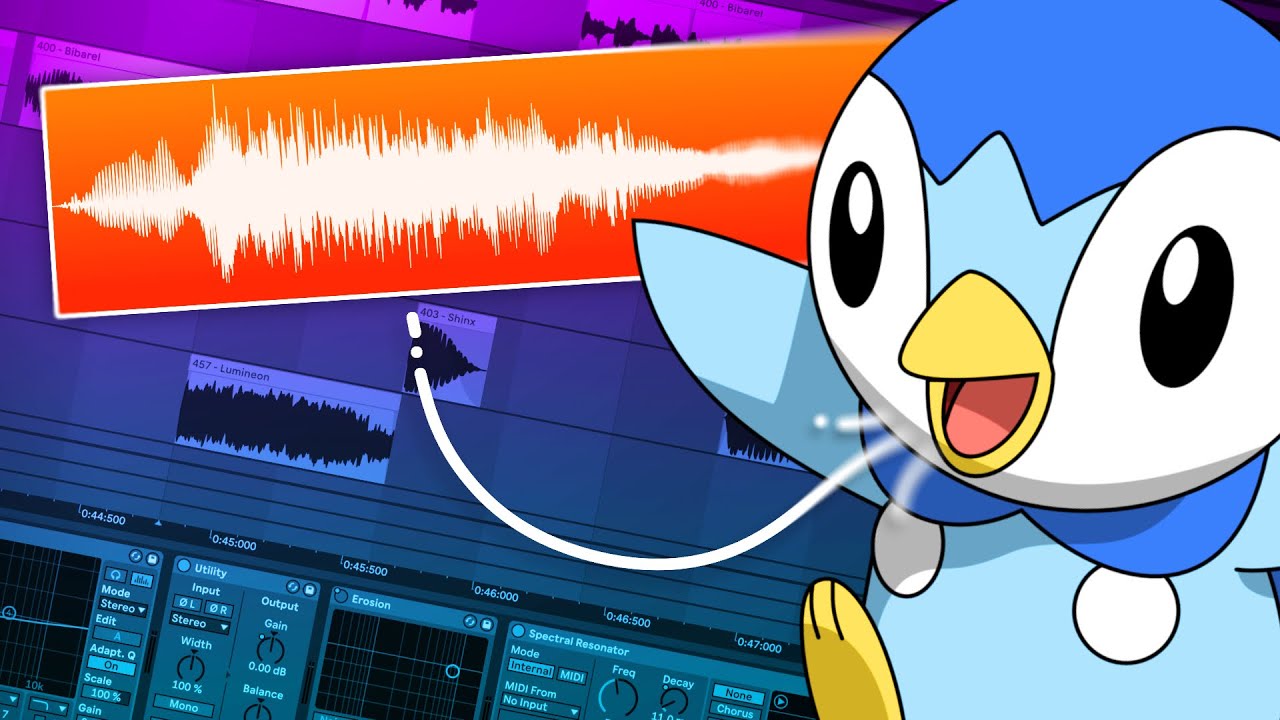 Making Music With Pokemon Cries (Gen 4) - YouTube