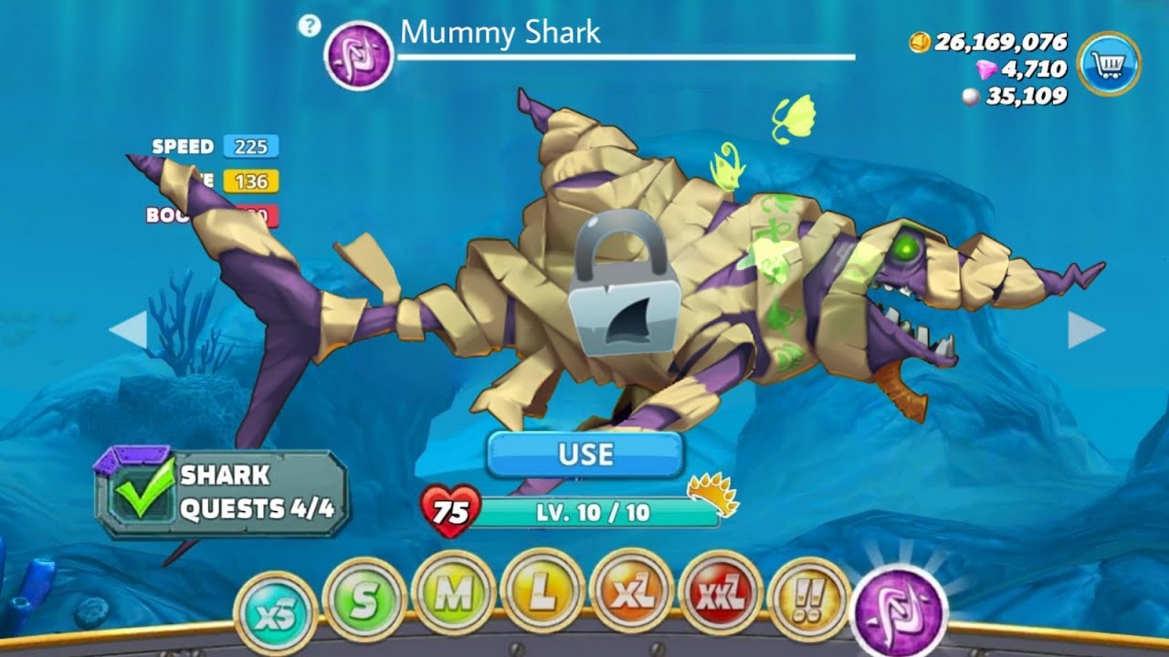 NEW MUMMY SHARK COMING TO HUNGRY SHARK WORLD? - Hungry Shark World ...