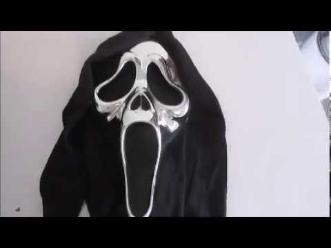 25th Anniversary Silver Scream Mask Review - YouTube