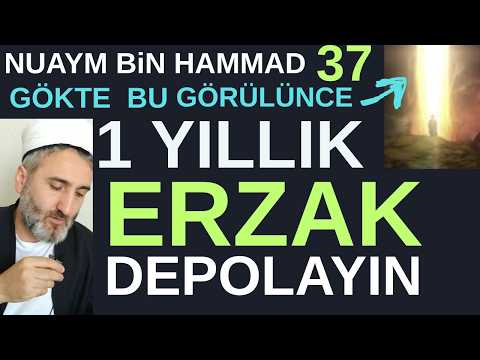 GÖKTE BU ALAMET GÖRÜNCE 1 YILLIK ERZAK STOKLAYIN.HZ MUHAMMED (sav)UYARDI.AHİR ZAMAN.SON DAKİKA-HABER